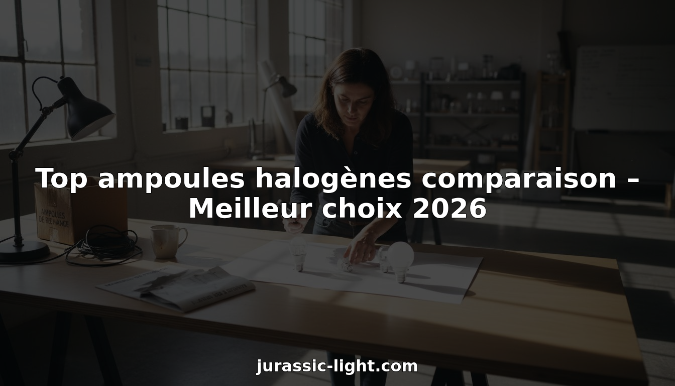 Top ampoules halogènes comparaison – Meilleur choix 2026